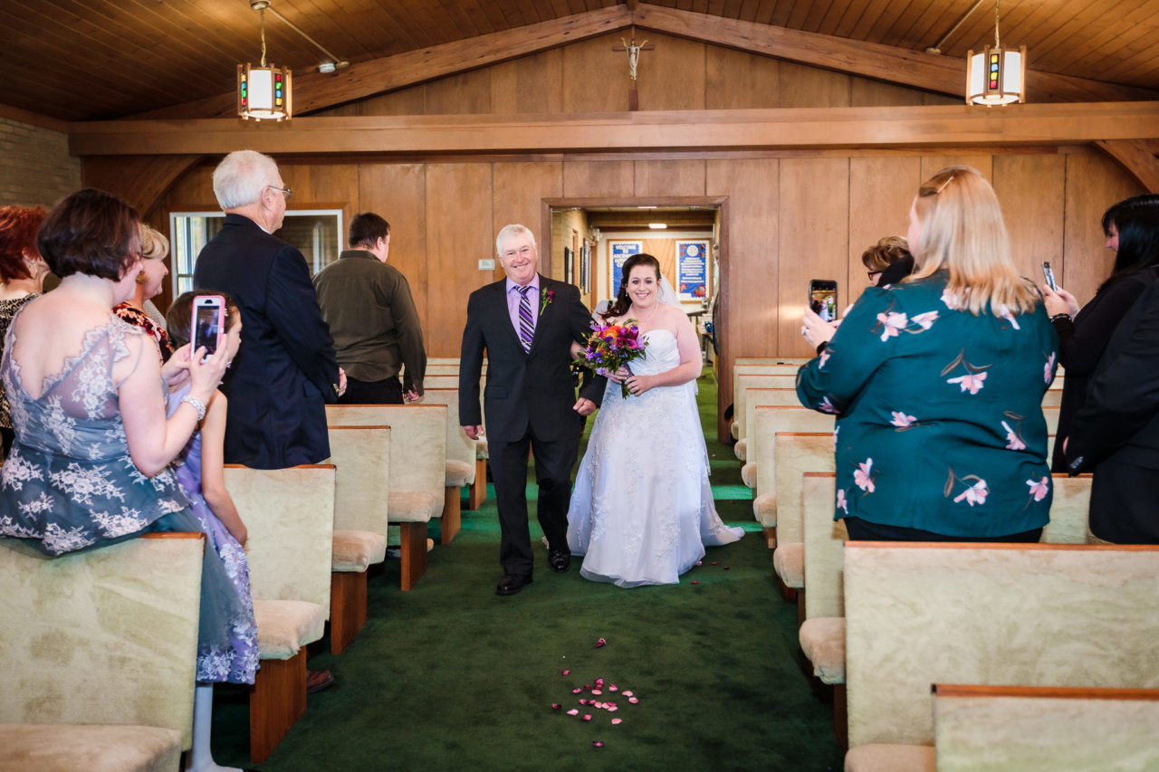 Forest Grove Volunteer Fire Department Social Hall Wedding - Kristen ...