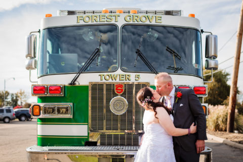 Forest Grove Volunteer Fire Department Social Hall Wedding - Kristen ...